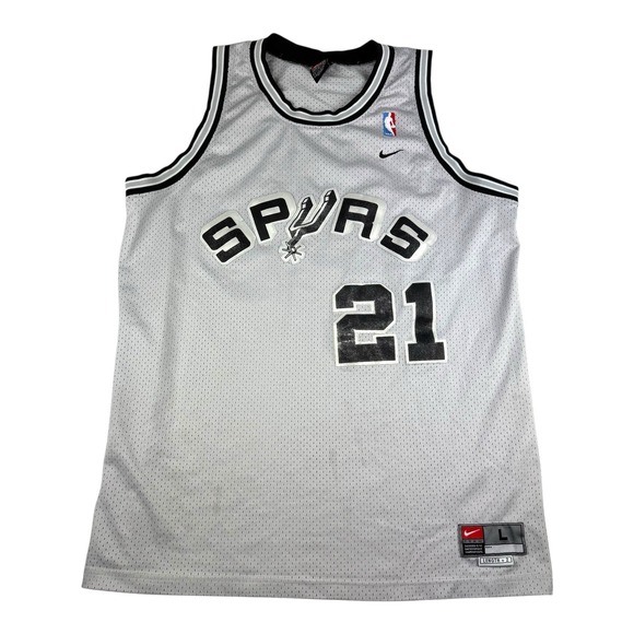 Nike | Shirts | Authentic Nike Tim Duncan 2 San Antonio Spurs Nba ...